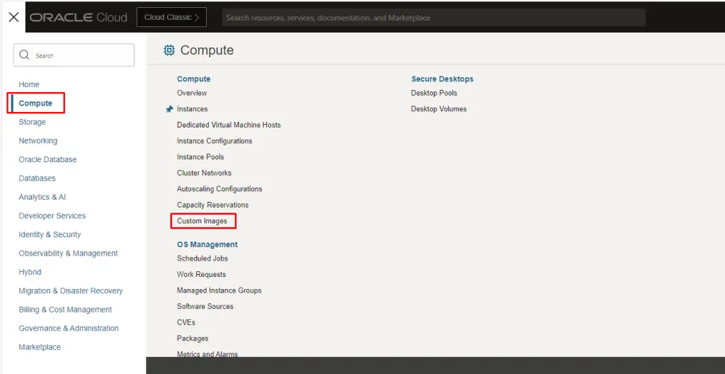 PfSense en Oracle Cloud (Custom Image)